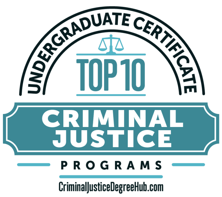 Undergraduate Criminal Justice Certificate Programs