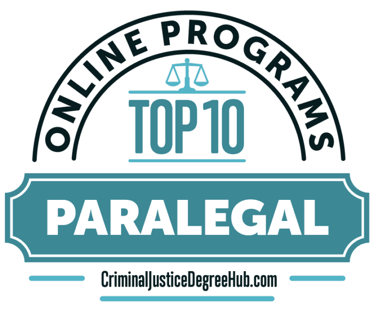 Top 10 - Online Paralegal Programs - Criminal Justice Degree Hub