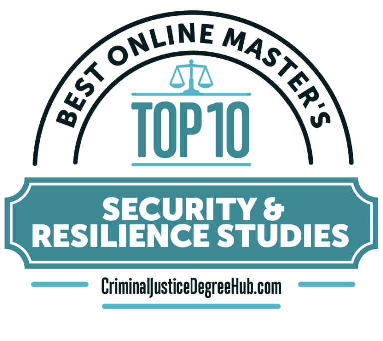 Best Security and Resilience Studies Master’s