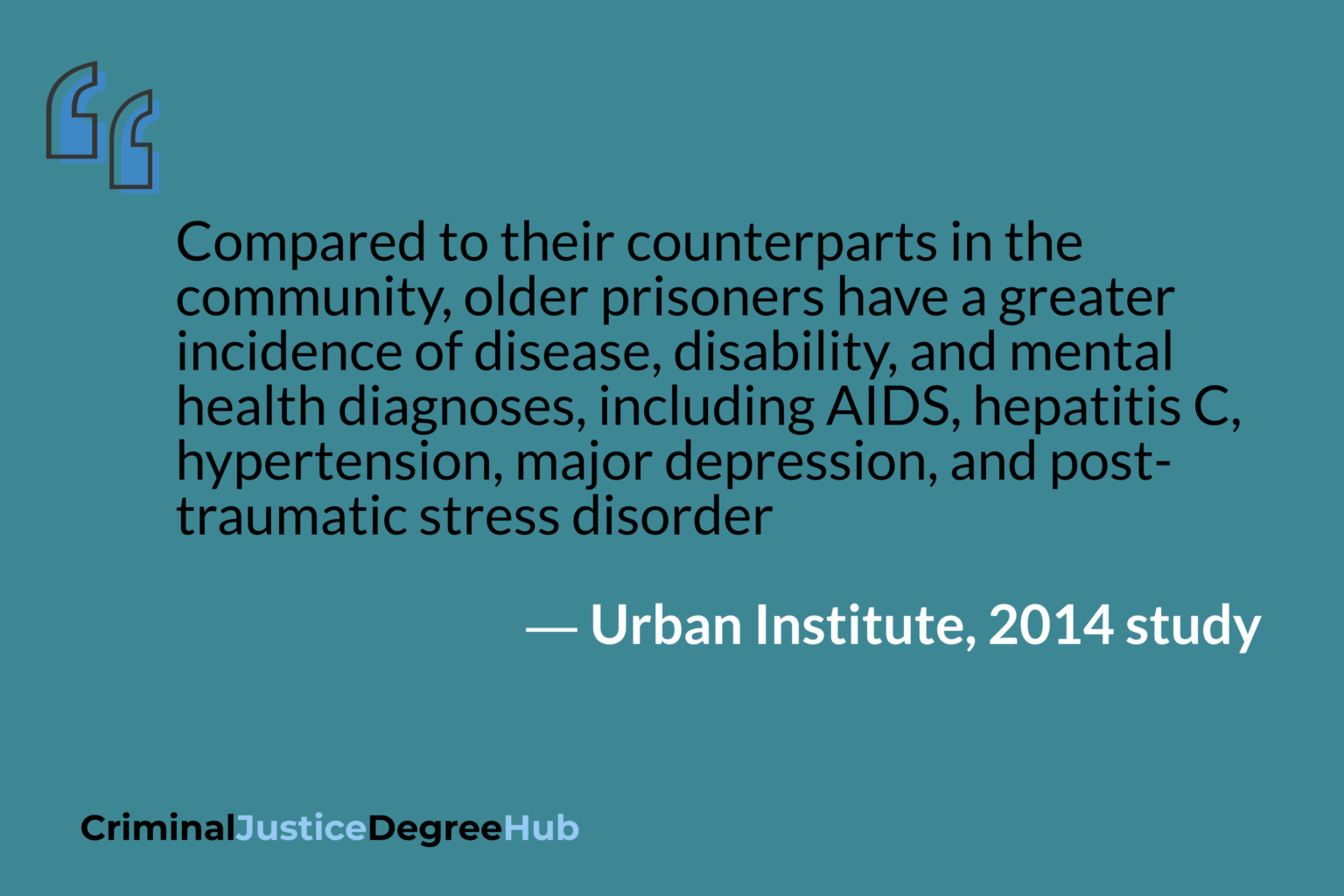 The Growing Issue of Elderly Prisoners - Criminal Justice Degree Hub