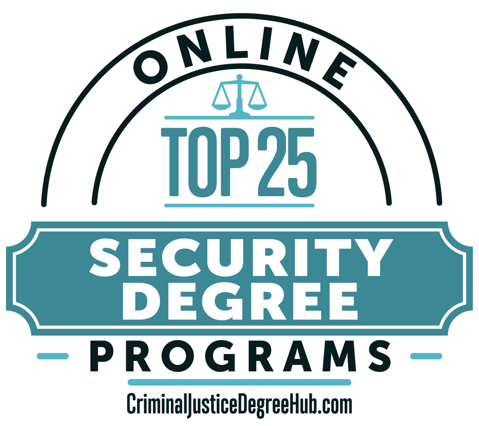 CJDH Top 25 Security Degree Programs Online-01 - Criminal Justice ...